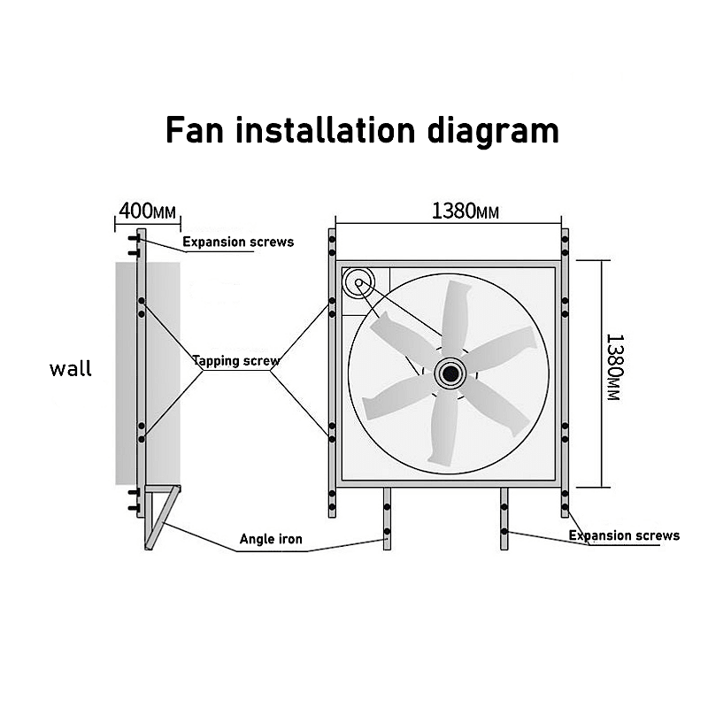 FRP Fan/Fiberglass Exhaust Fan